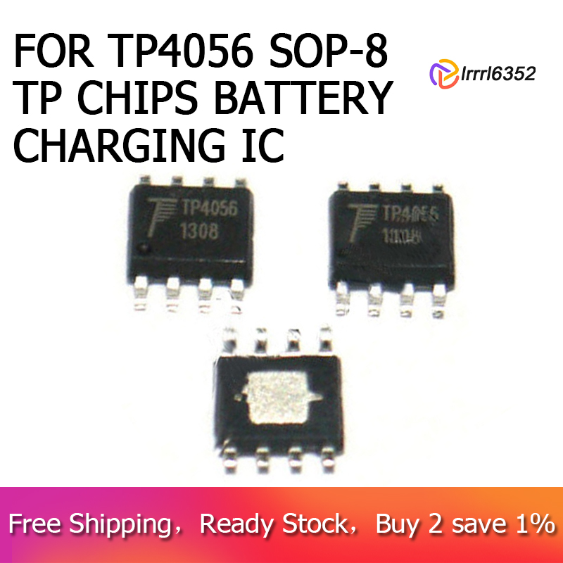 10Pcs TP4056 SOP-8 TP Chips Battery Charging IC | Lazada PH