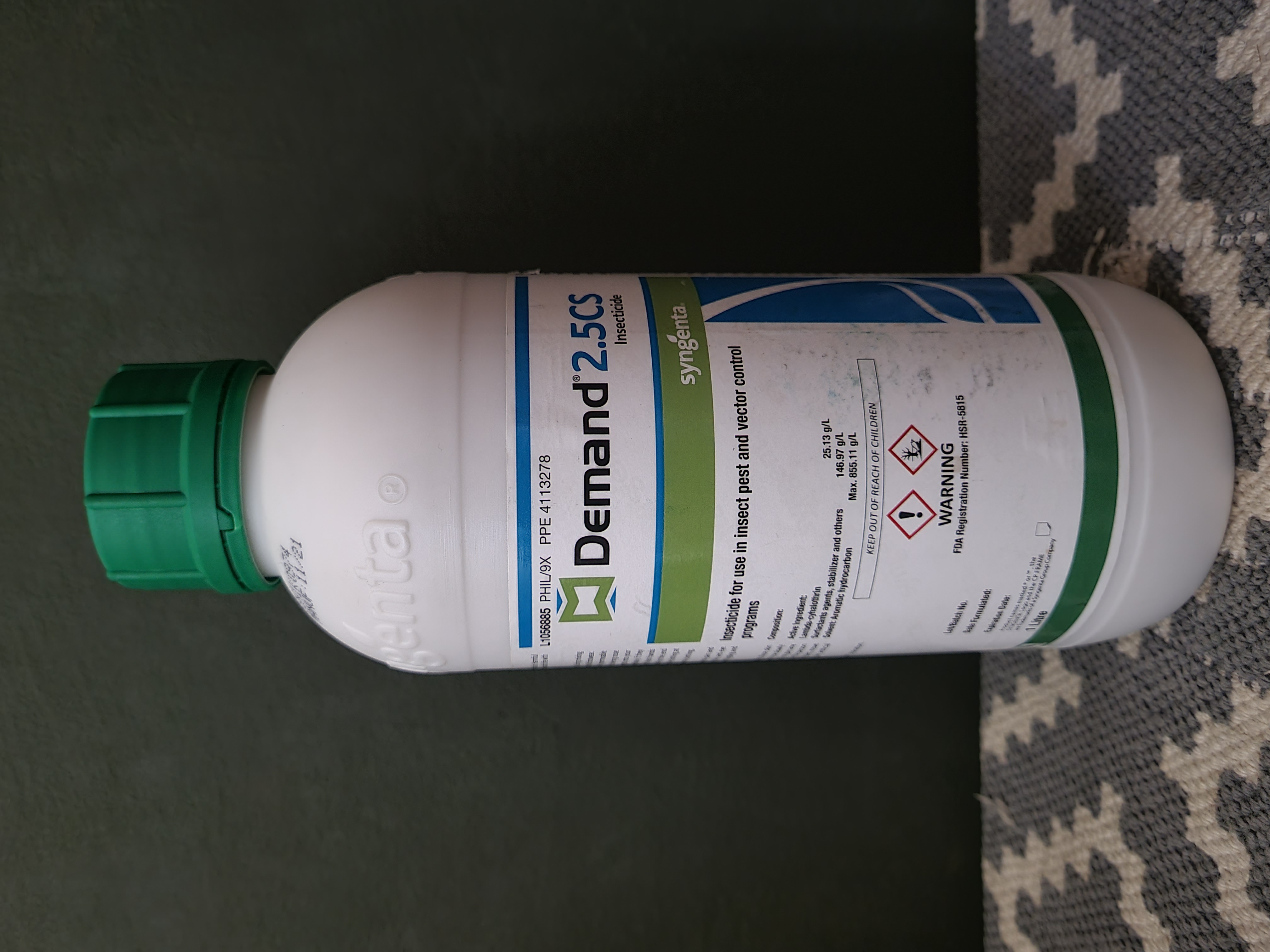 Syngenta Demand 2.5CS dengue fogging misting mosquito flies cockroach ...