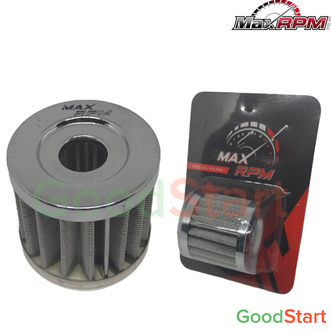 MAX RPM WASHABLE OIL FILTER Raider, GSX, GIXXER, SHOGUN, SMASH ...