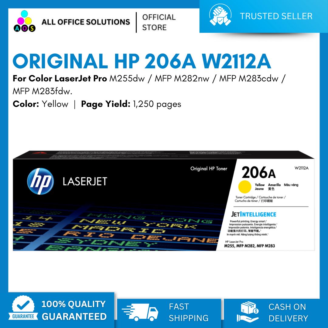 Original HP 206A LaserJet Toner Cartridge | Lazada PH