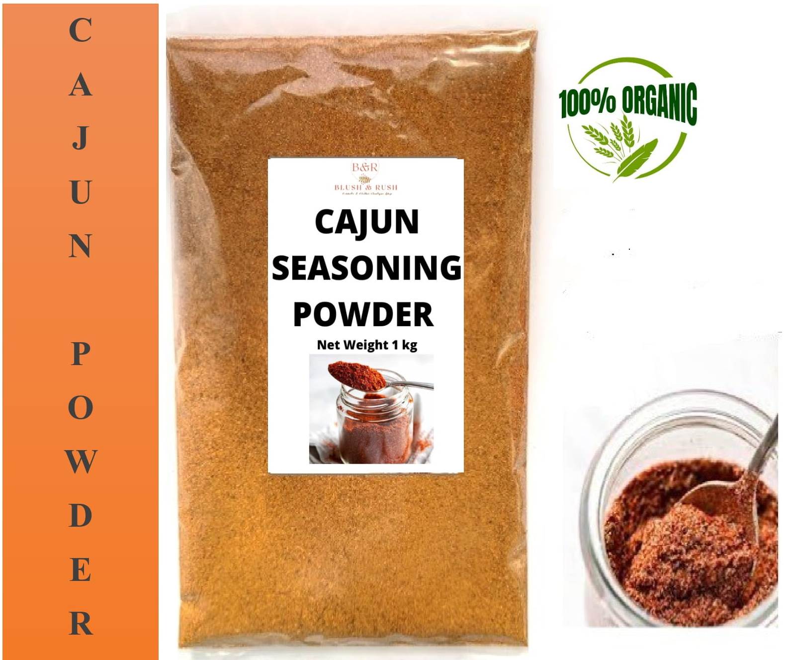 100% Organic Cajun Seasoning Condiments Spices Powder | Lazada PH