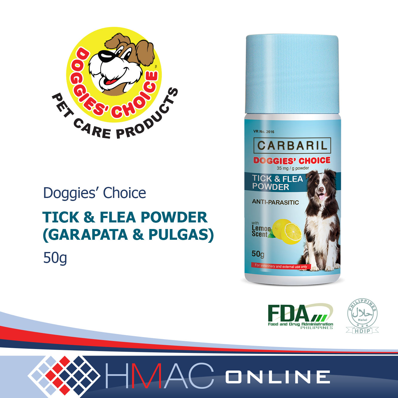 Doggies' Choice Tick & Flea Powder | Lazada PH