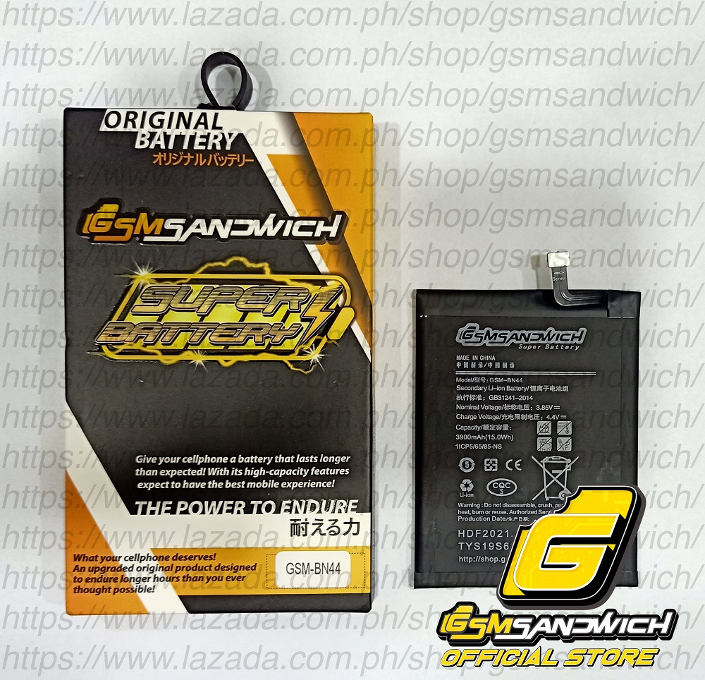 GSMSANDWICH Super Battery Xiaomi Redmi 5 Plus - ( BN44 ) | Lazada PH