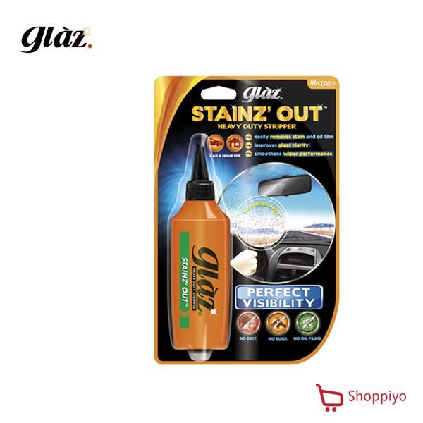 Microtex MTX Glass Care Heavy Duty Stain Stripper Glaz Stainz Out 70ml ...