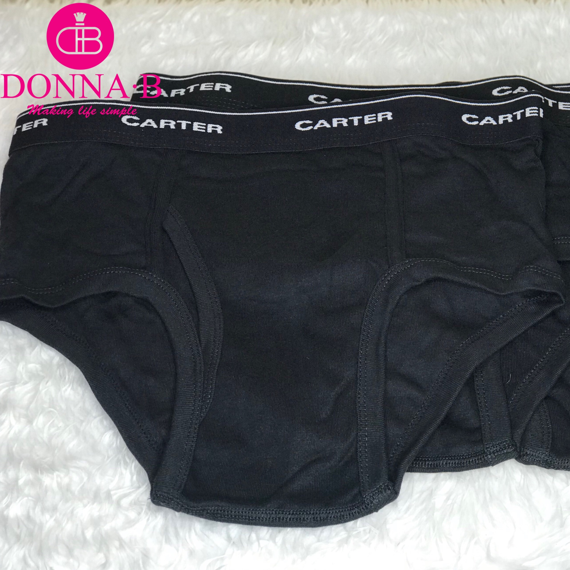 Authentic Carter brief 3in 1 classic black | Lazada PH