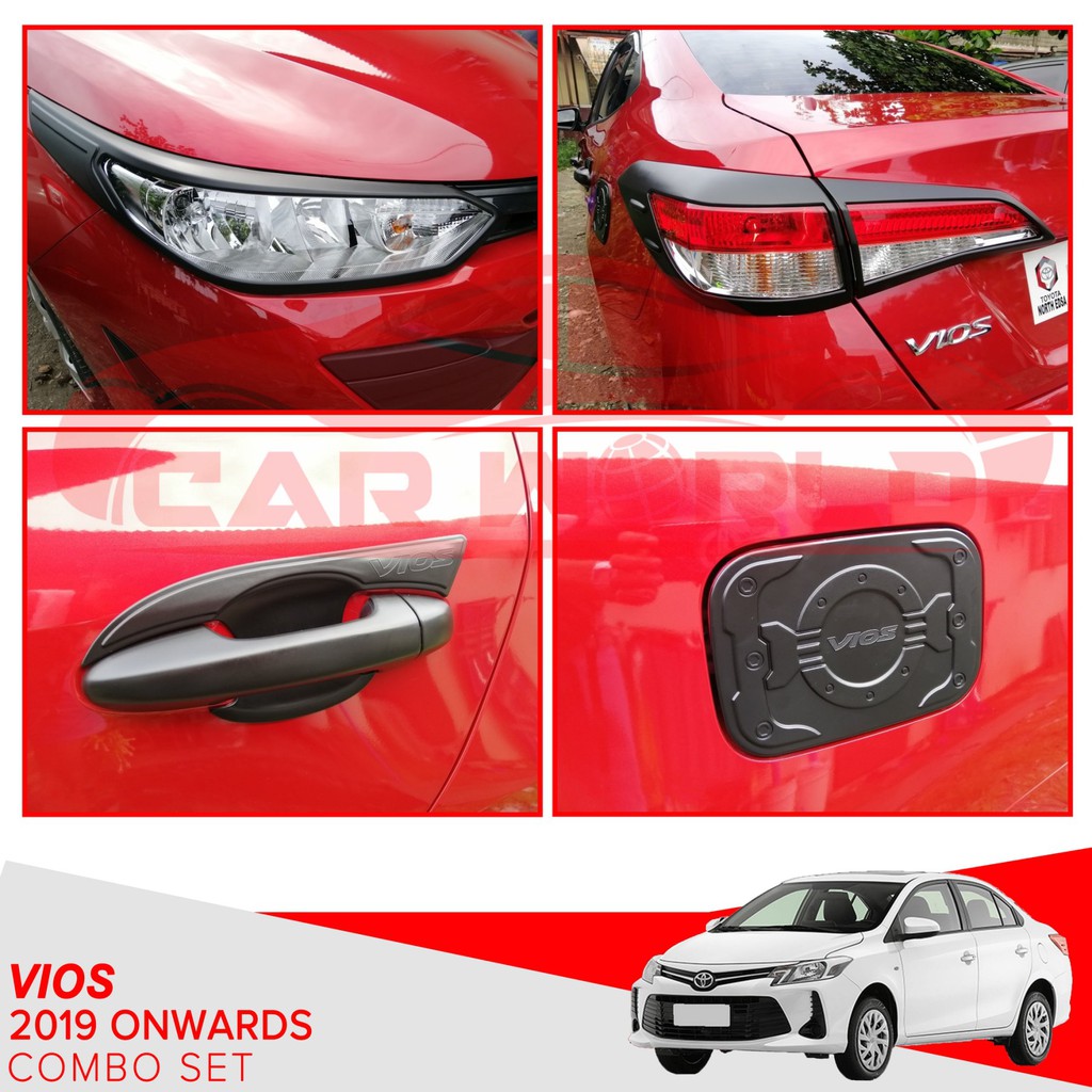 TOYOTA VIOS 2019 2023 PRIME E, XE, J, XLE GARNISH COVER COMBO SET (2019 ...