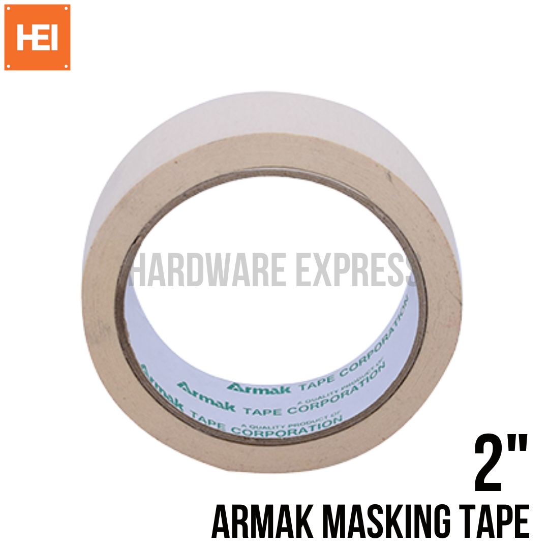 Armak Masking Tape 1/2" , 3/4" , 1" , 2" 25 Yards (SOLD PER ROLL ...
