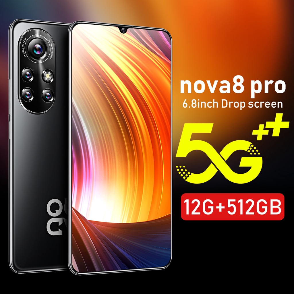 Brand New】hauwei Cellphone 2021 Latest Nova8 pro official Smartphone 6. ...
