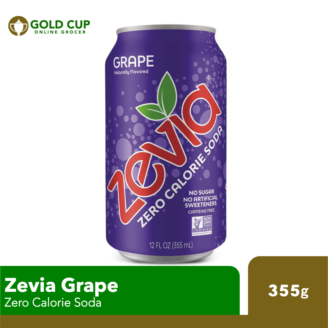 Zevia Grape Soda 355ml | Lazada PH