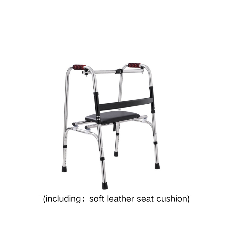 Adult Walker Walking Aid with Wheels Wheelchair Adult Walker Foldable ...