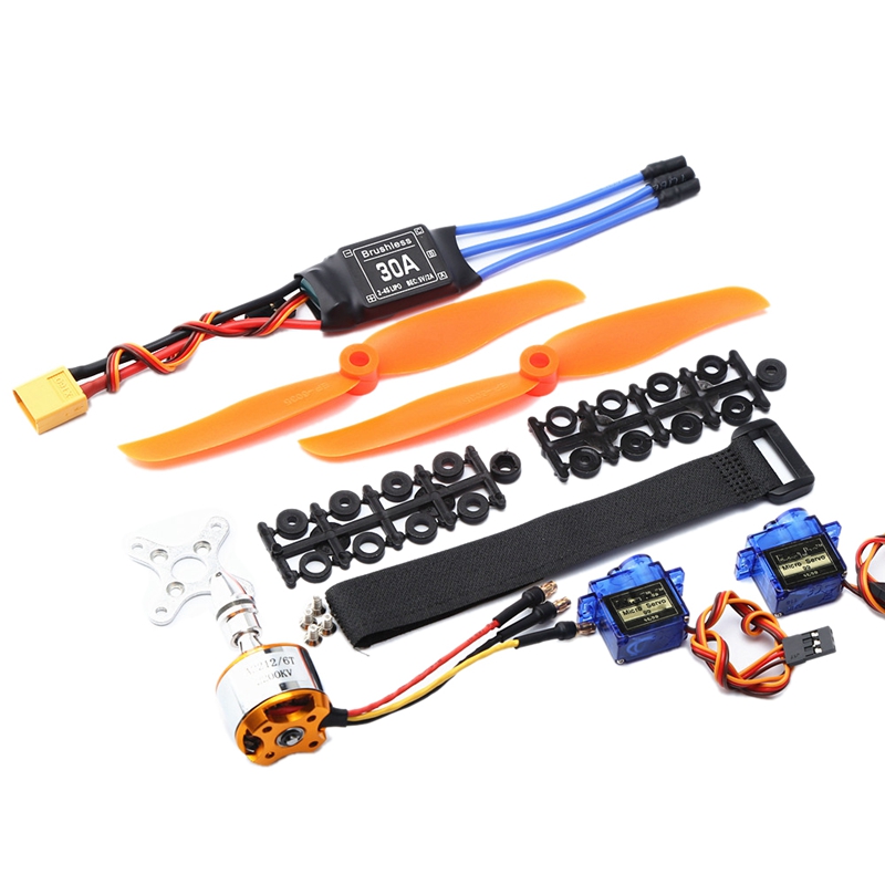 A2212 2200KV Brushless Motor 30A ESC XT60 Plug SG90 9G Micro-Servo 6035 ...
