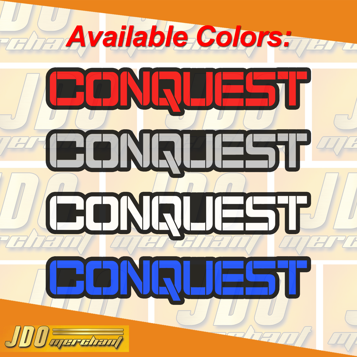 Toyota Hilux Conquest Body Cutout Sticker 1 pair | Lazada PH