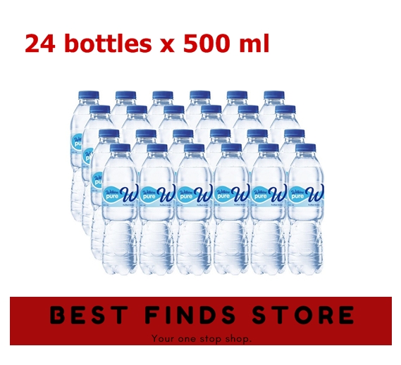 Wilkins Pure Purified Water 500 ML - Set of 24 | Lazada PH