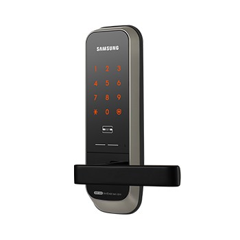 Samsung Ezon Smart Digital Door lock SHP-H20 keyless Black with Sticky ...