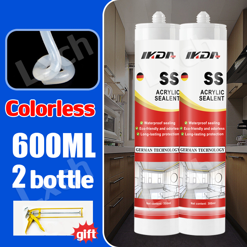 【Free Silicon gun】Silicon Sealant fill the gap 300ML Gun Strong ...