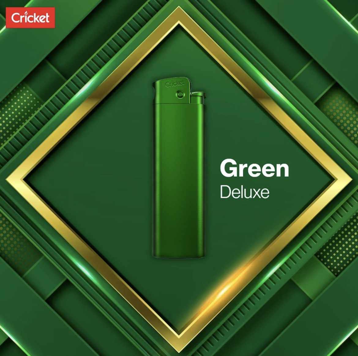CRICKET Deluxe Steel Lighter Green | Lazada PH