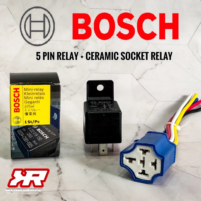 ORIGINAL BOSCH RELAY 12V SOCKET RELAY | Lazada PH