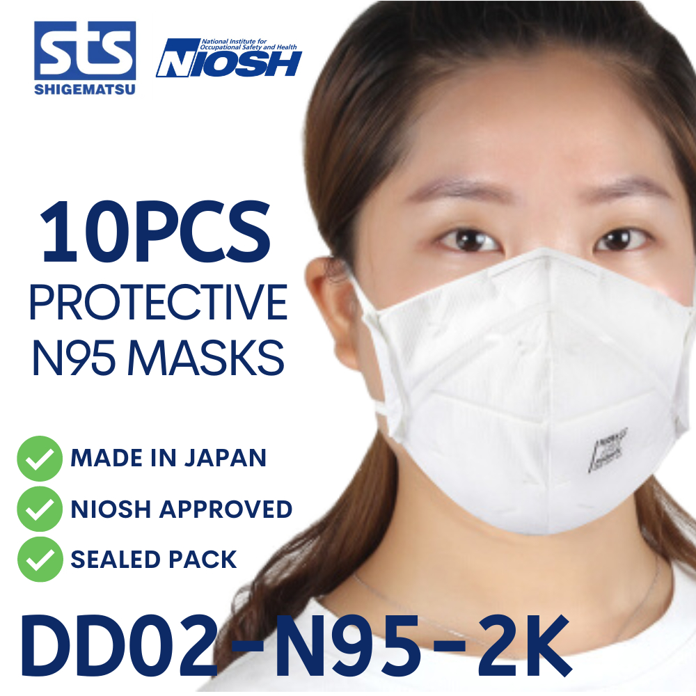 SHIGEMATSU DD02-N95-2K N95-Respirator 10pcs | Lazada PH