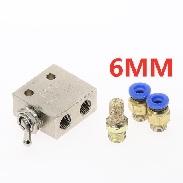 TAC2-31V Mechanical Valve - 2 Position 3 Way Toggle Lever