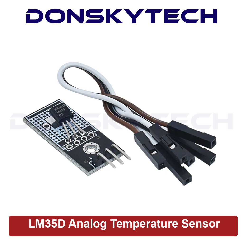 LM35 LM35D Analog temperature sensor Module + Cable | Lazada PH