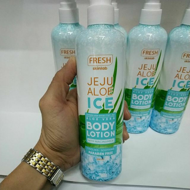 FRESH Jeju Aloe Ice Body Lotion with Niacinamide 400ML2 | Lazada PH