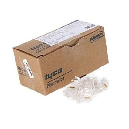 AMP Tyco RJ45 Connector Set of 100 | Lazada PH