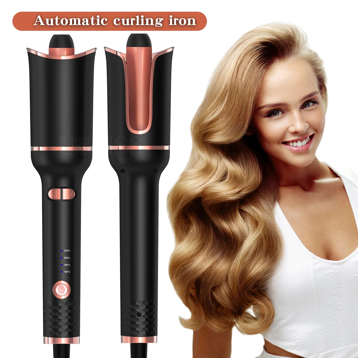 Automatic Curling iron Flat Iron Wave air Curling iron Automatic ...