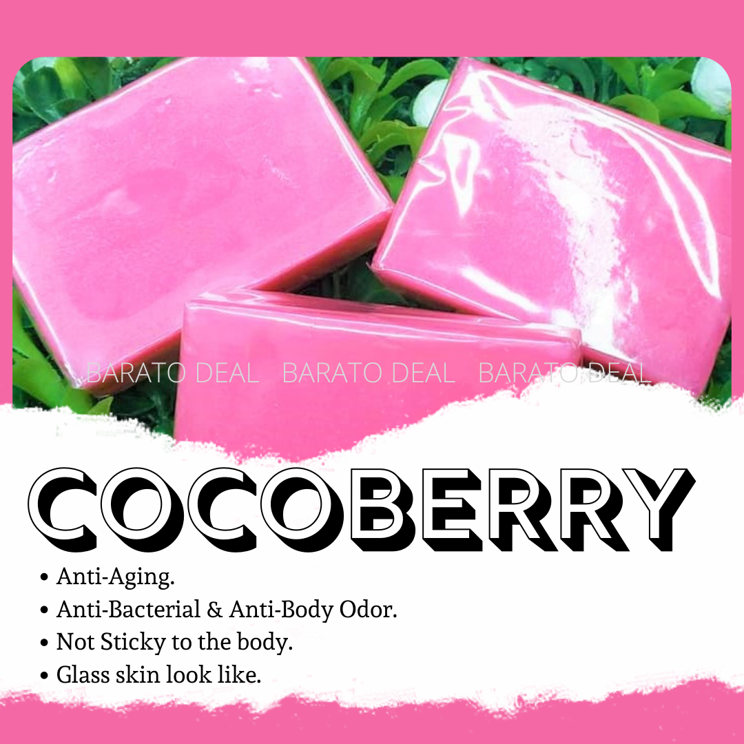 Whitening Cocoberry glass skin bath and body beauty bar soap | Lazada PH
