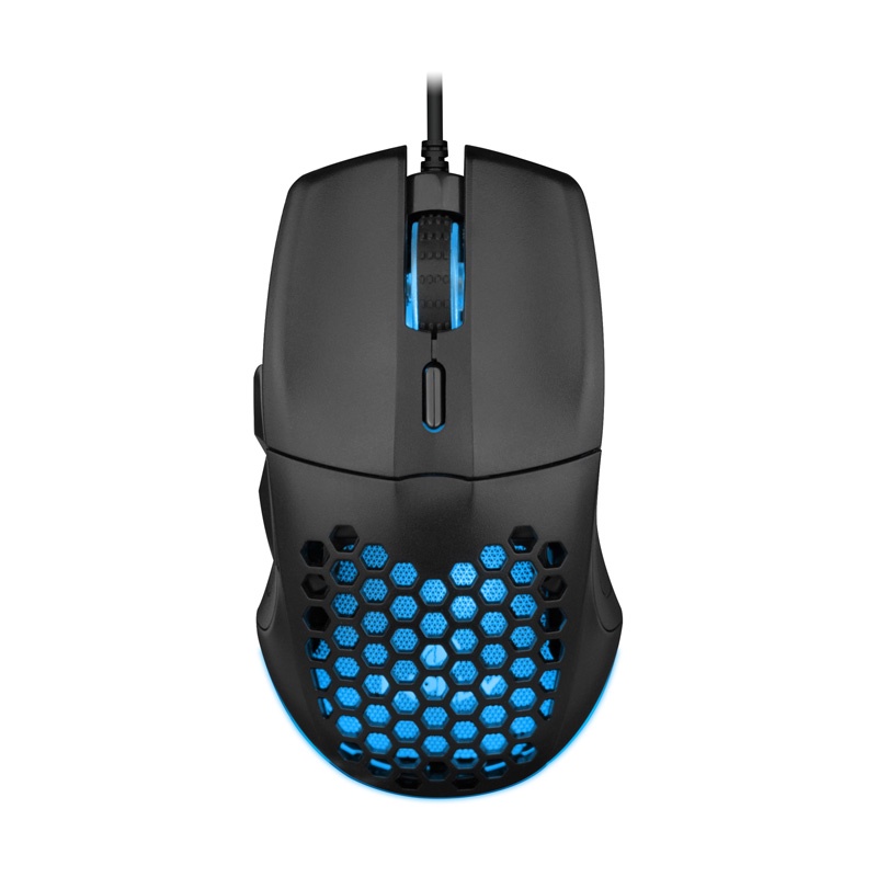 INPLAY M066 Colorful LED Mouse Gaming Mouse Hollow Light Weight Mice ...