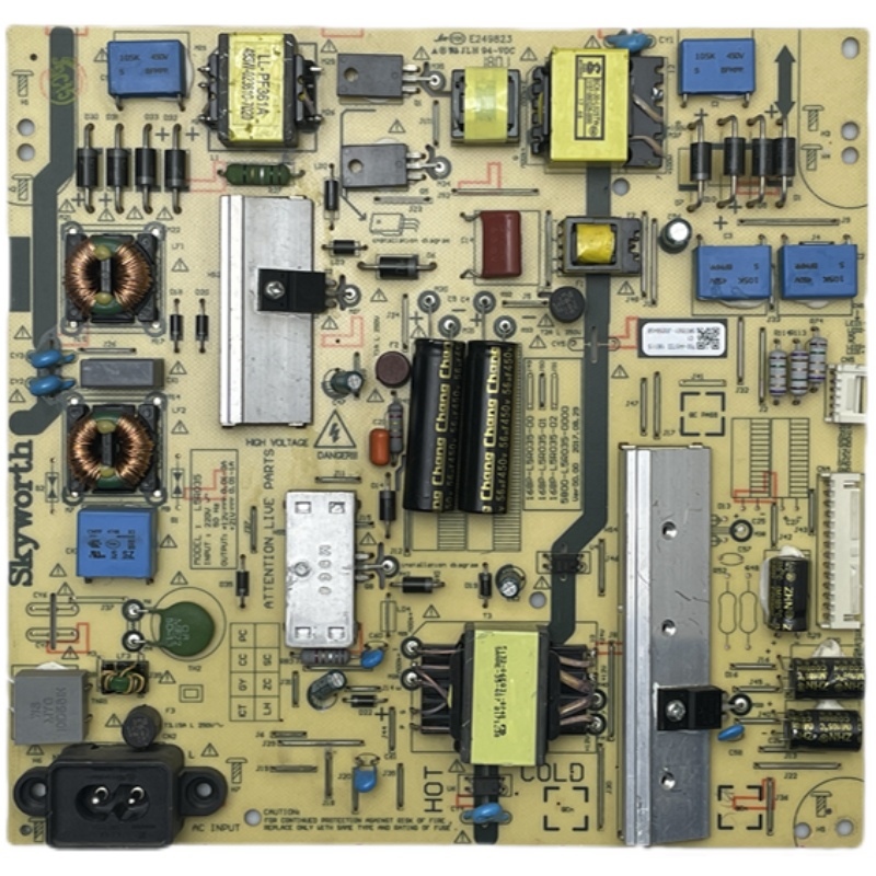 2023 Original Skyworth 50M9 55M9 X6 power board circuit 5800-L5R035-0000 168P 00 01 | Lazada PH