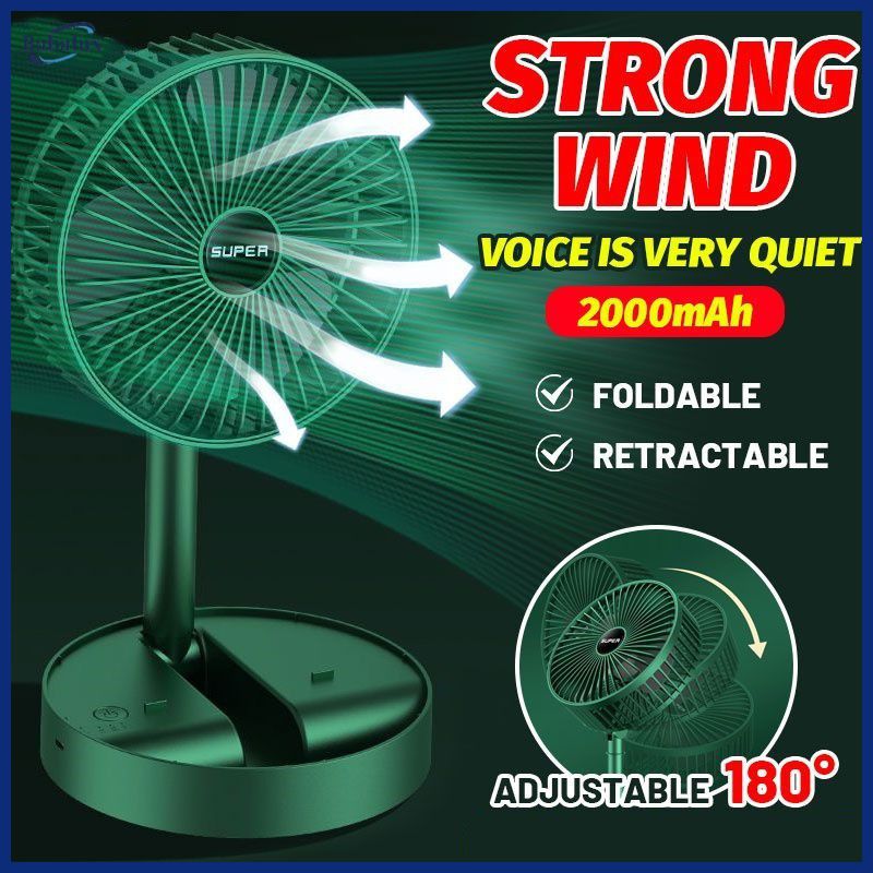 Electric Fan Buy 1 Take 1 Foldable Telescopic Desk Electric Fan Mini 2 ...