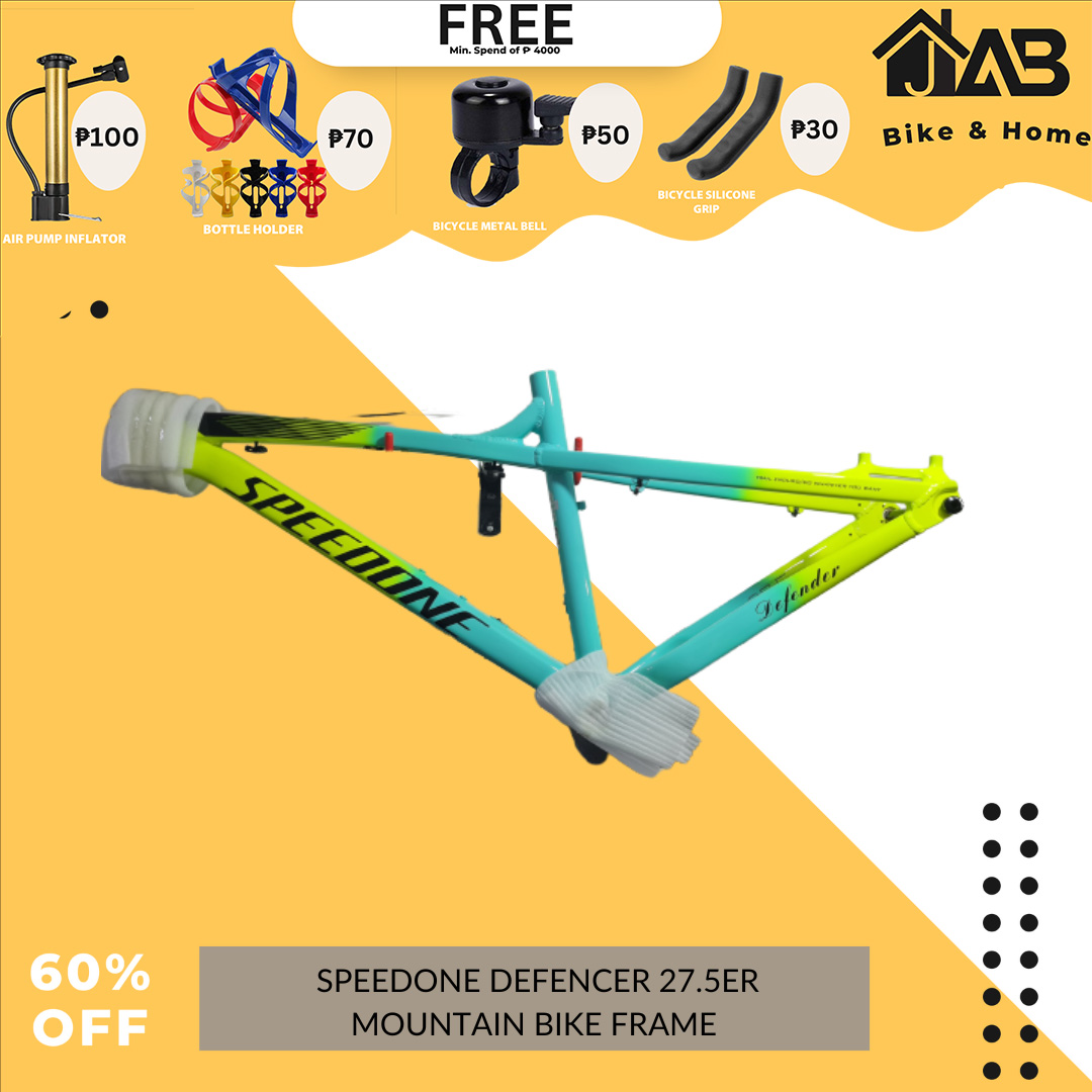 JAB.[Original].SPEEDONE DEFENDER Mountain bike FRAME 27.5, Tapered 44 ...