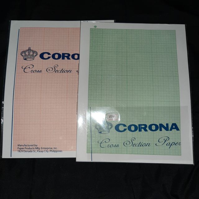 Corona Cross Section Paper (20 sheets) | Lazada PH