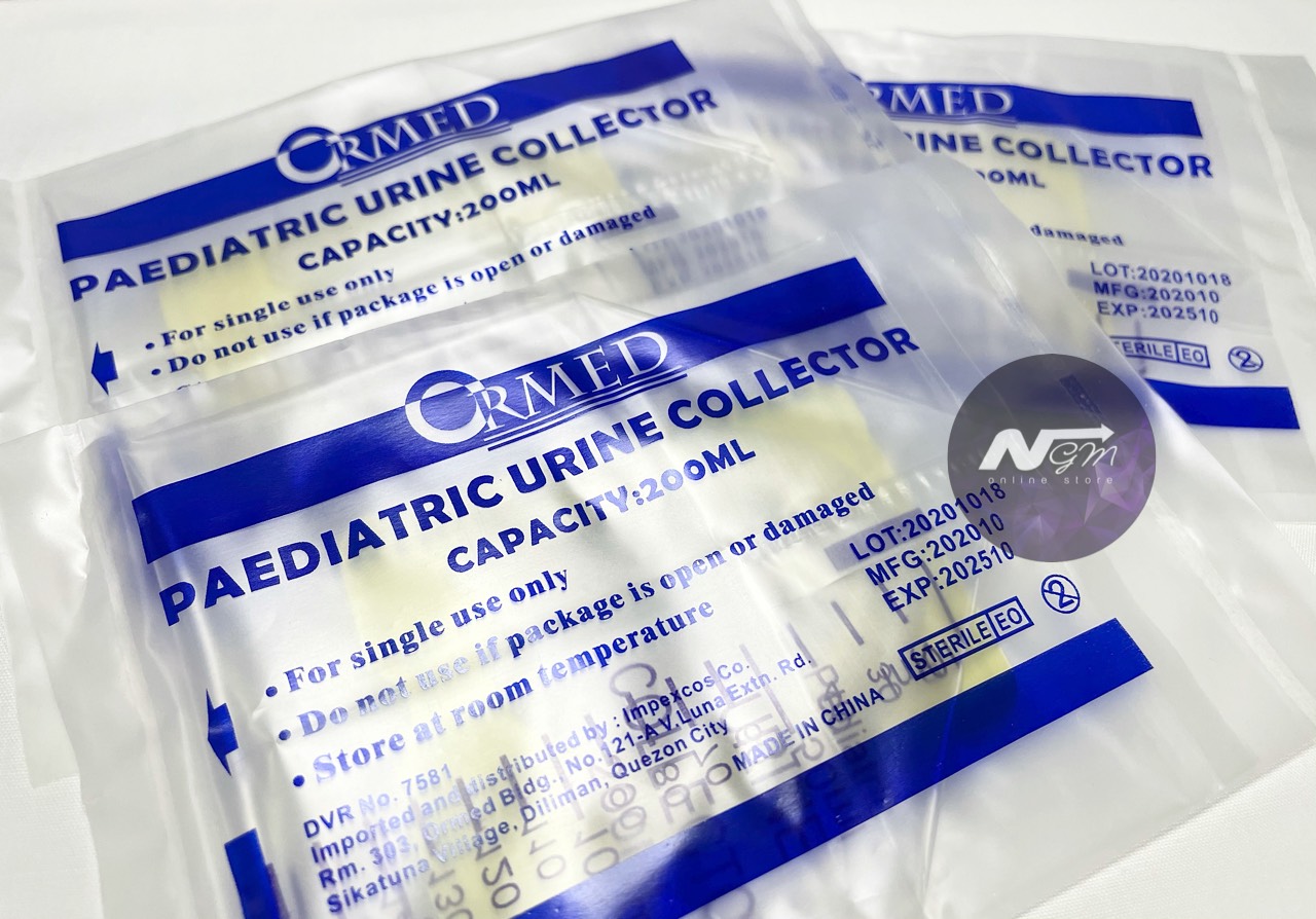 Pediatric Urine Collector / Wee bag / 25 Pieces / ORMED | Lazada PH