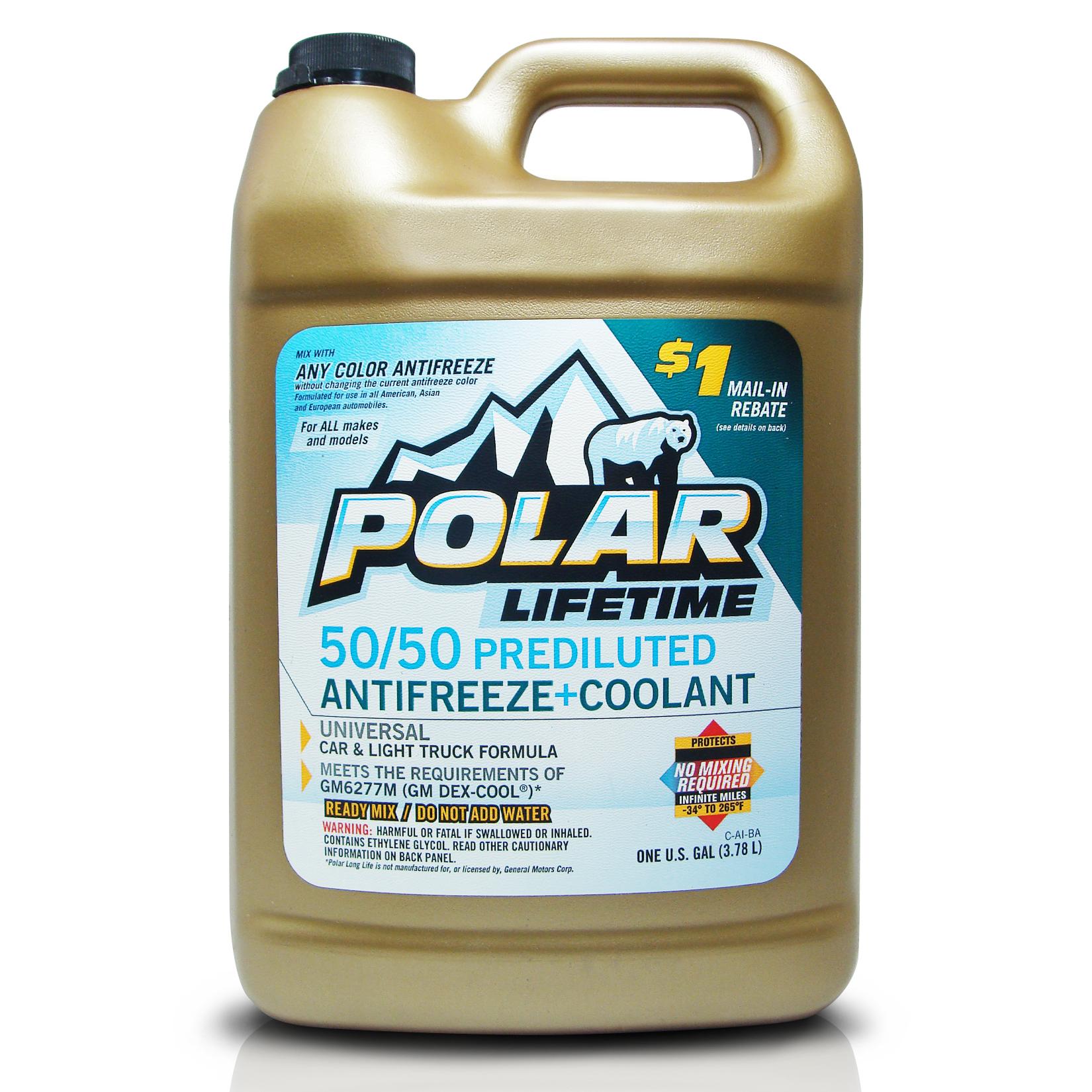 Polar LongLife 50/50 Prediluted Antifreeze/Coolant, 47% OFF