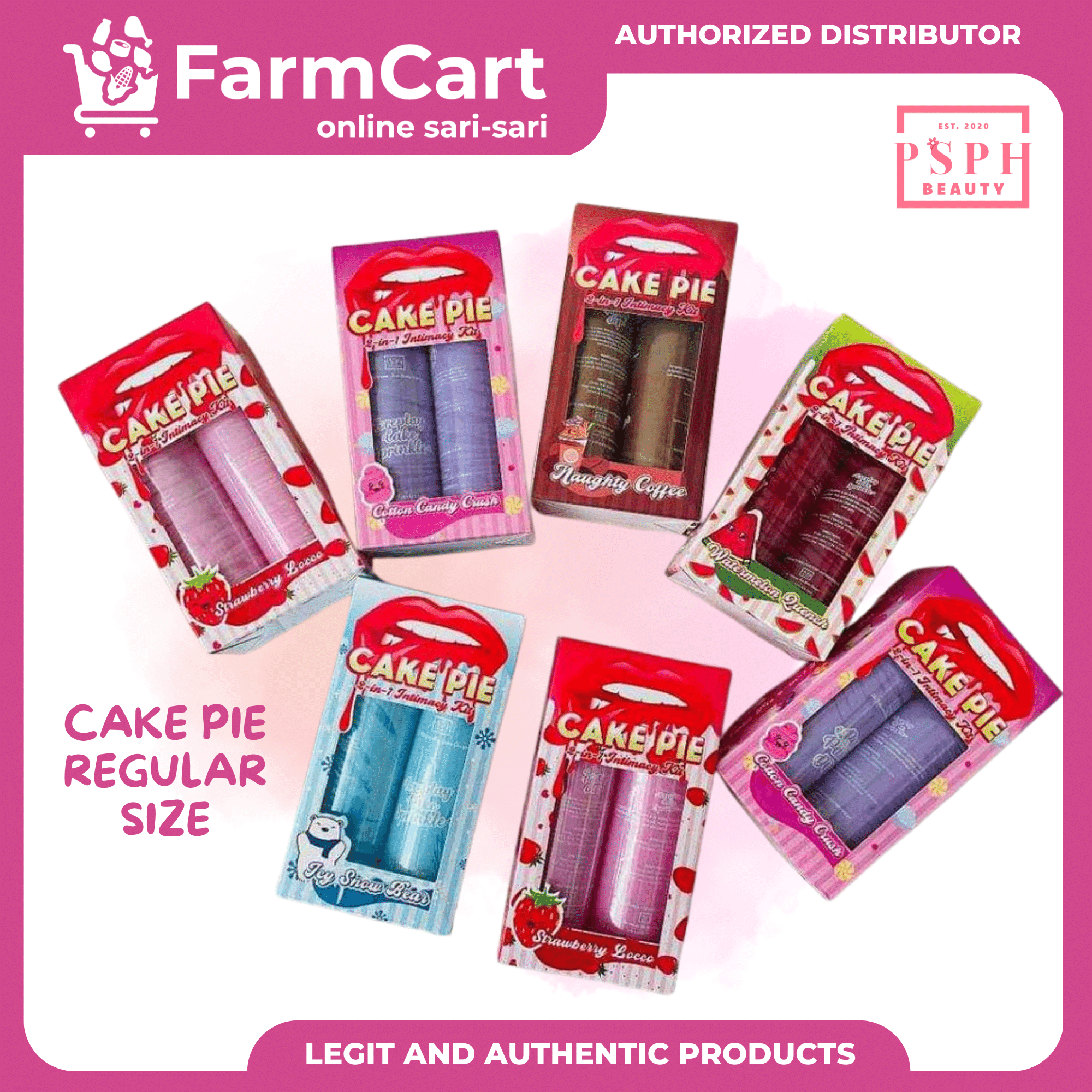 Authentic PSPH Beauty - Cake Pie 2-in-1 Intimacy Kit | Feminine Wash ...