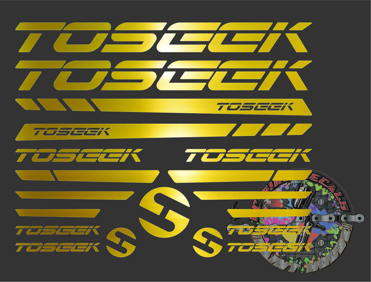 TOSEEK BIKE FRAME DECALS | Lazada PH