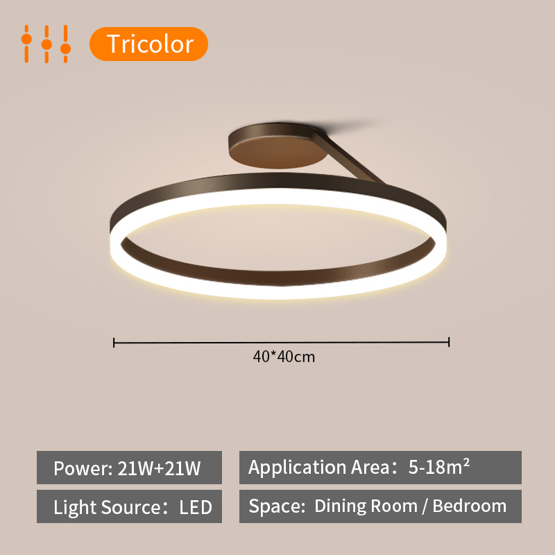【ENG-Lighting】 Led Nordic Bedroom Lights Modern Living Room Ceiling ...