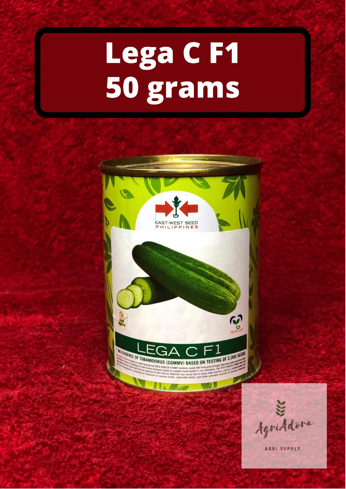 LEGA C F1 Cucumber Seeds 50 grams (East-West Seed) | Lazada PH