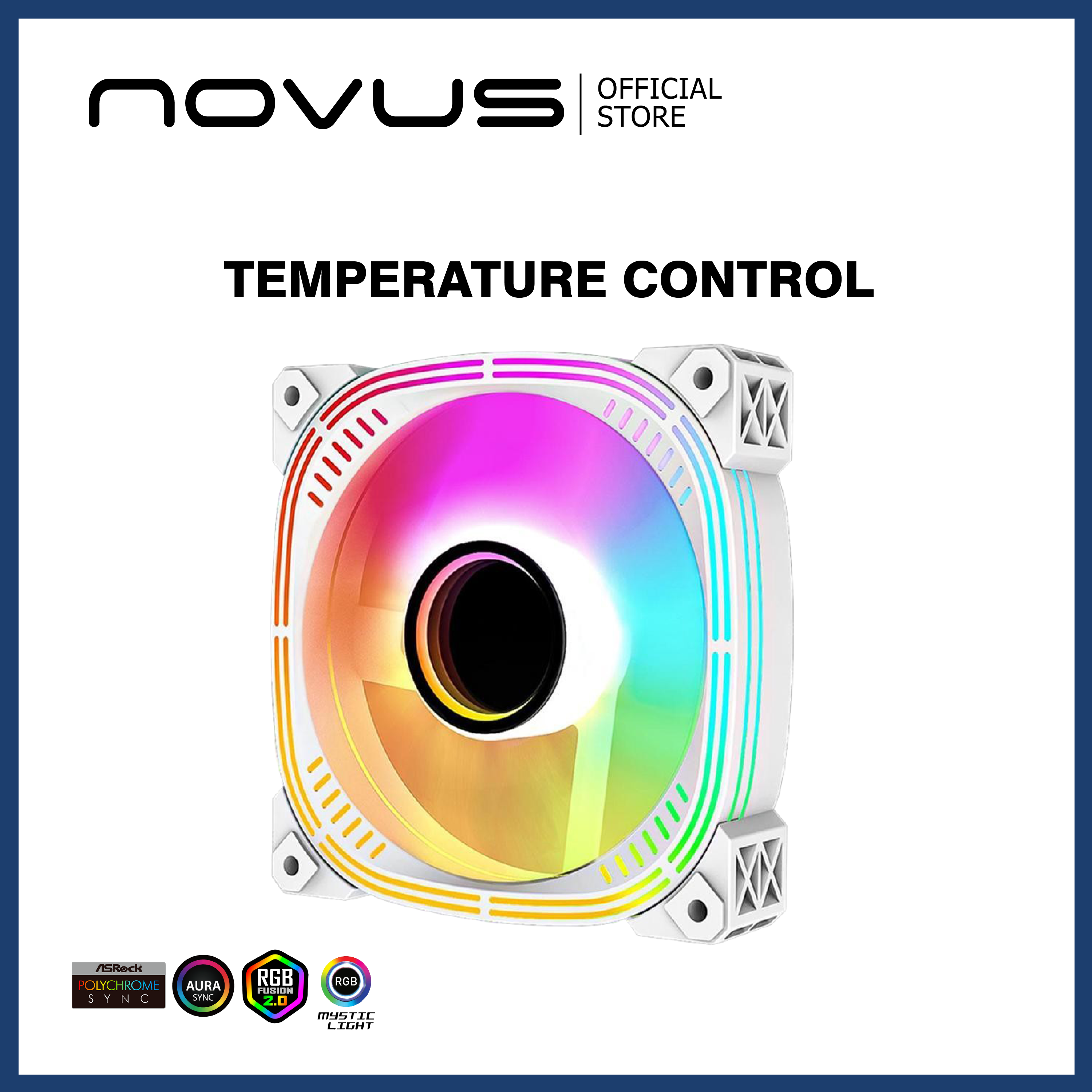 NOVUS GALE ARGB & LED PC FAN | Lazada PH