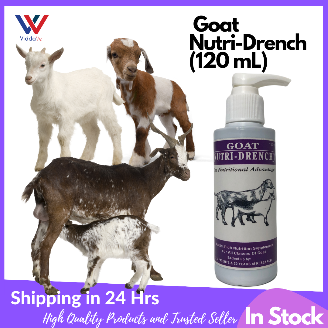 Nutri-Drench Goat & Sheep Nutrition Supplement 120 ml Nutri Drench Goat ...