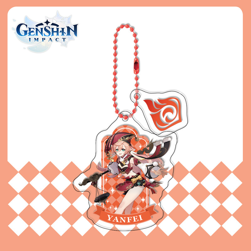 Genshin Impact Raiden Sho Tartaglia Morax New Laminated Acrylic ...