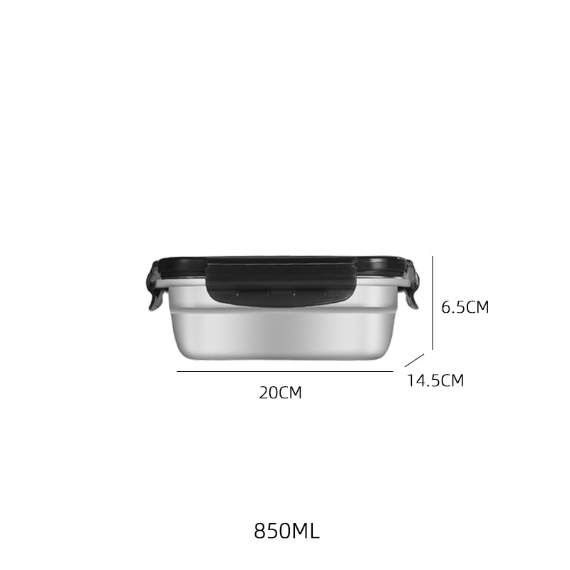 Unibest Stainless Steel 304 Leak-proof Travel Lunch Box | Lazada PH