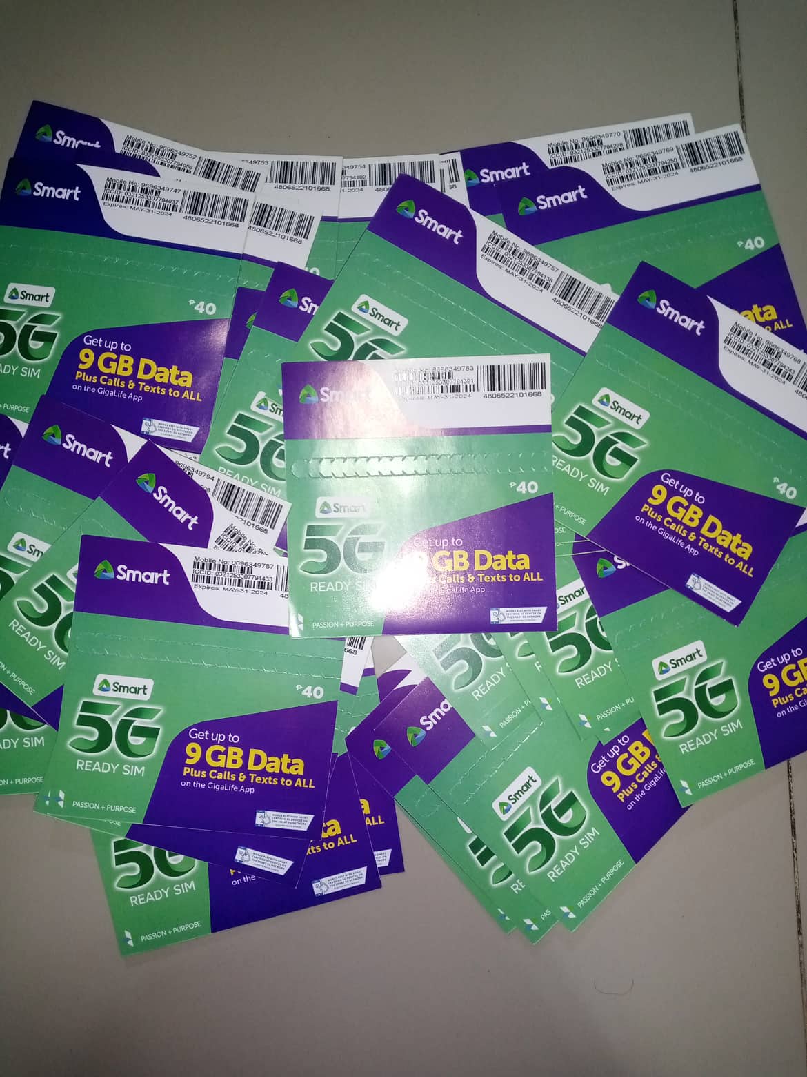 SMART SIM CARD FRESH AND SEALED 5G SMART SIM TRIPLE CUT SIM WITH FREE ...