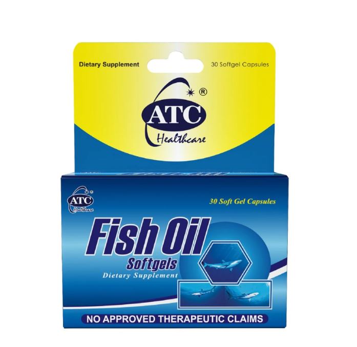 ATC HEALTH Fish Oil 1000mg 30 Softgel Capsules | Lazada PH