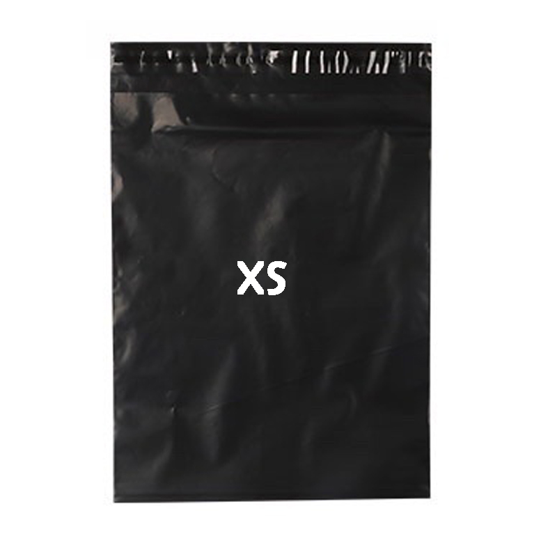 100pcs black courier pouch plain pouch express pouch Parcel Pouch ...