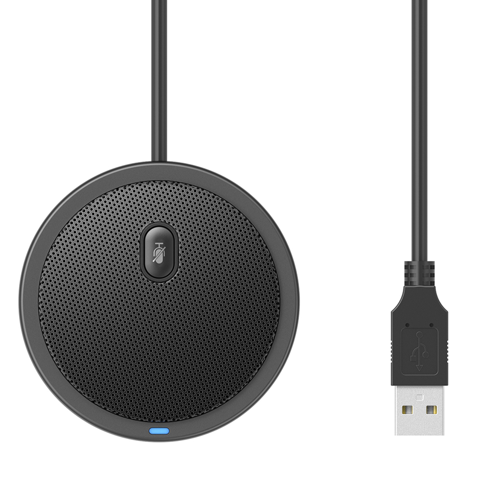 UM02 USB Omni-directional Condenser Microphone Mic for Meeting Business ...