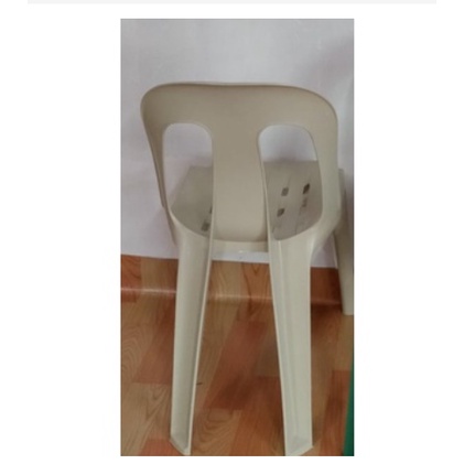 UPUAN/ Monoblock Ordinary Chair/GREEN WHITE COLOR ORDINARY CHAIR ...