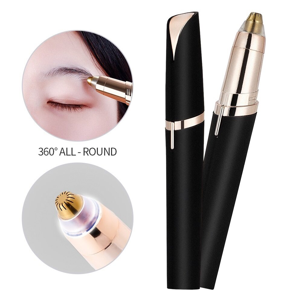 High Quality Electric Eyebrow Trimmer |Rechargeable Eyebrow Shaper |Mini Shaper Shaver Painless ...