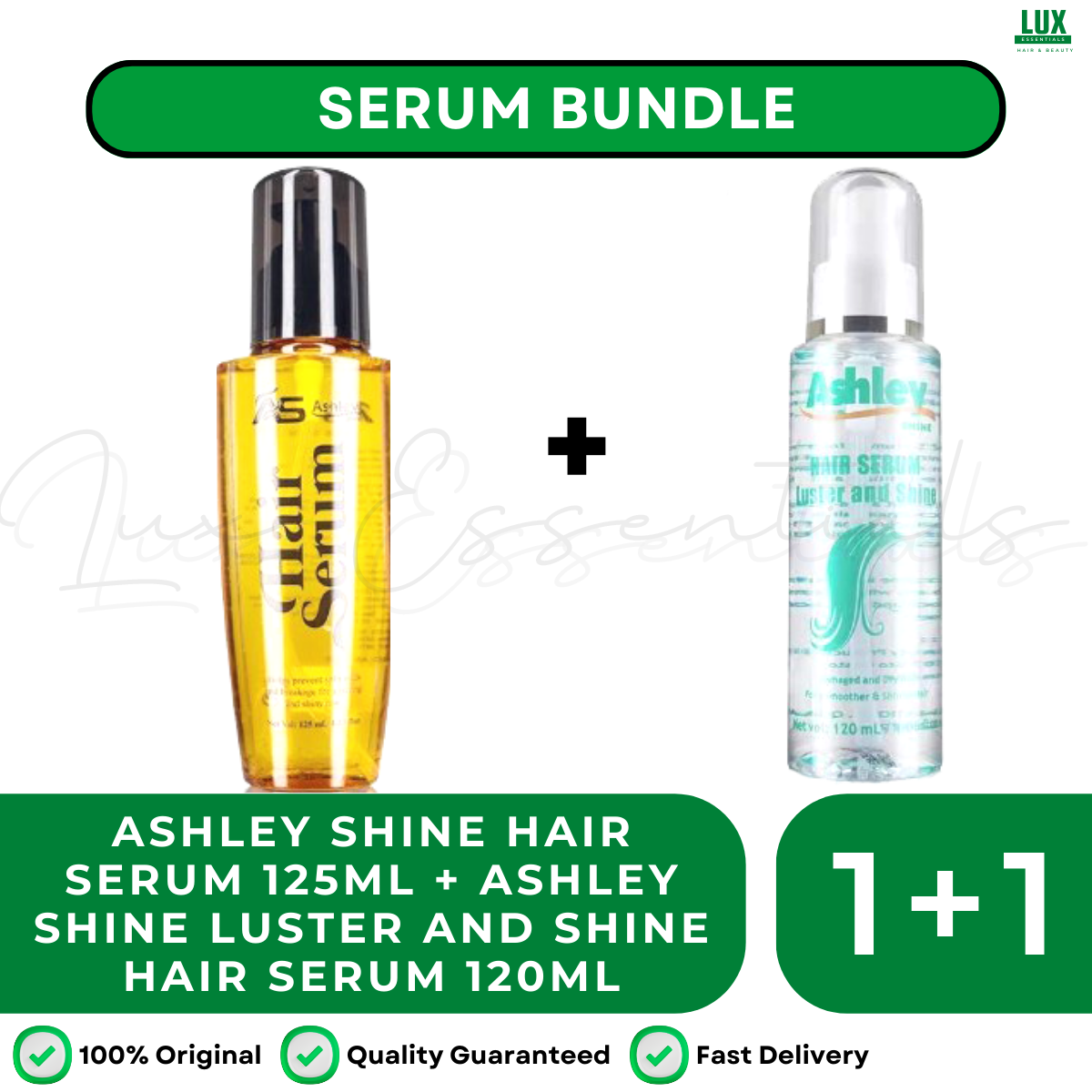 [HAIR SERUM BUNDLE] Bremod Morrocan Argan Hair Serum 100mL/ Sunbright ...